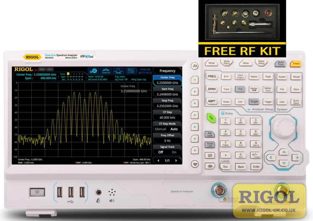 Rigol Spectrum Analysers from the UK Distributor